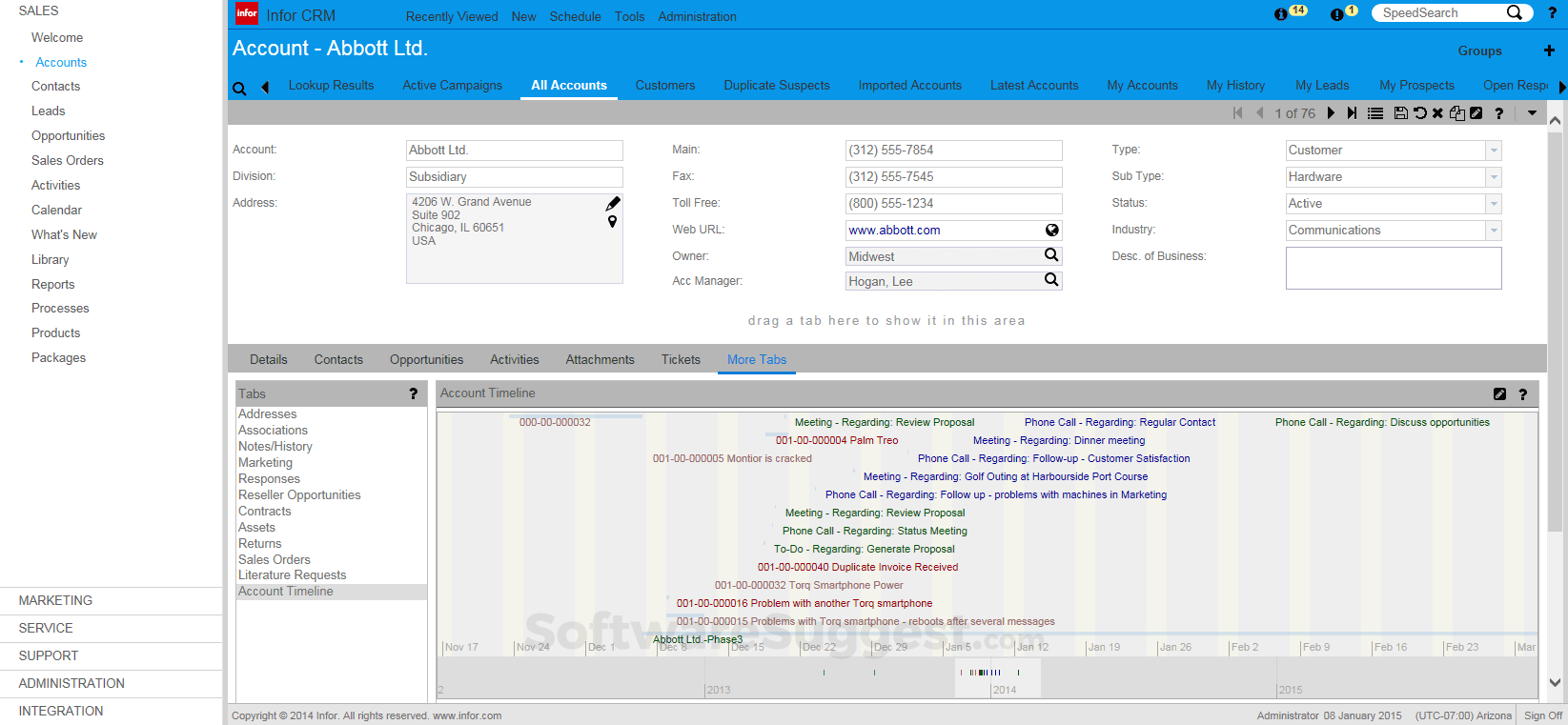Infor CRM Pricing, Reviews, & Features in 2022 Infor CRM Pricing, Reviews, & Features in 2022